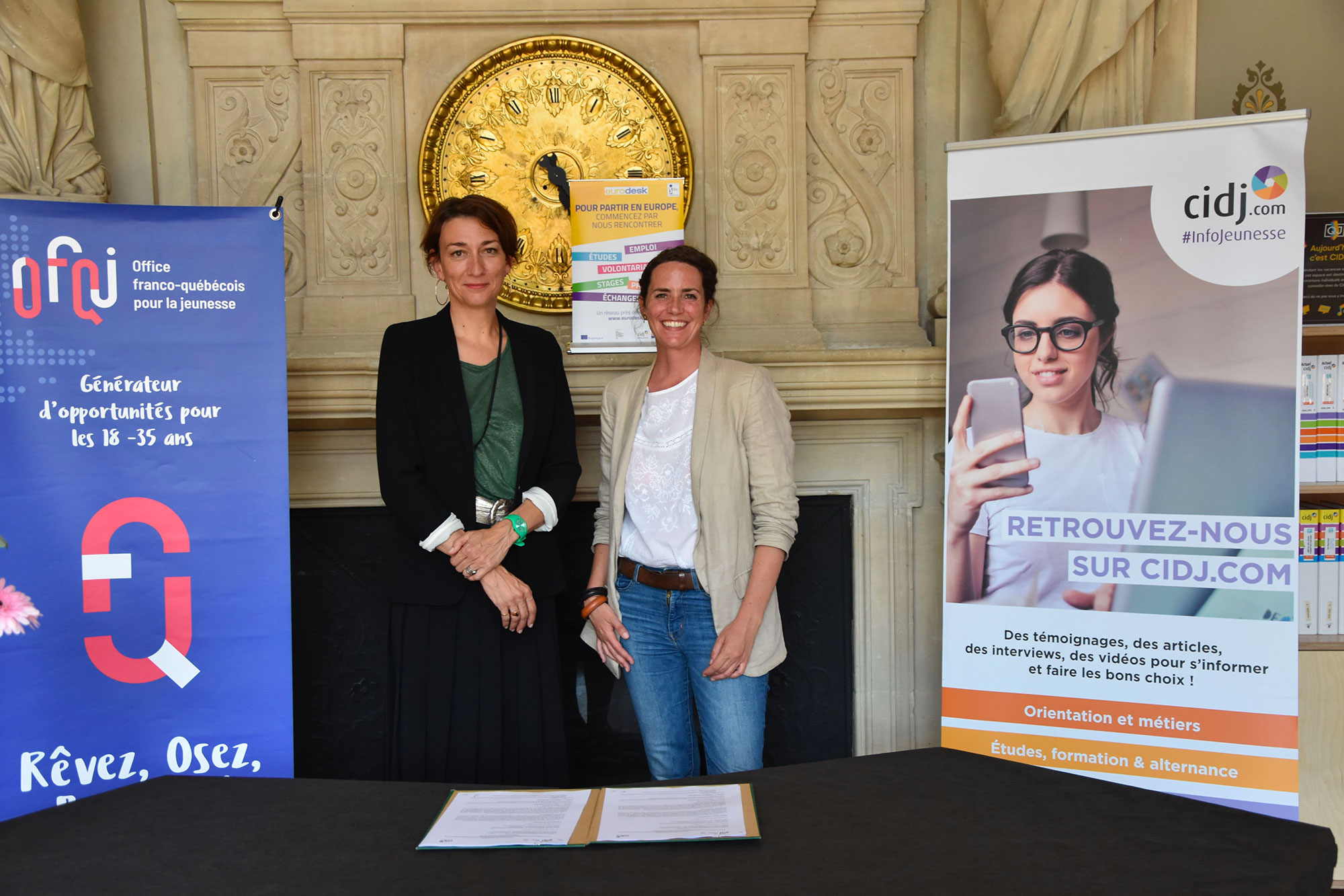 L’OFQJ et le CIDJ renouvellent leur partenariat - OFQJ France