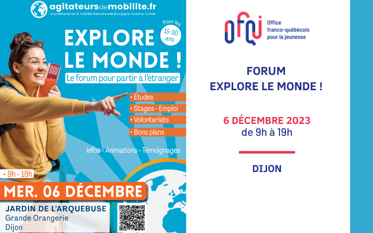 Salon Explore le Monde - Dijon - OFQJ en France