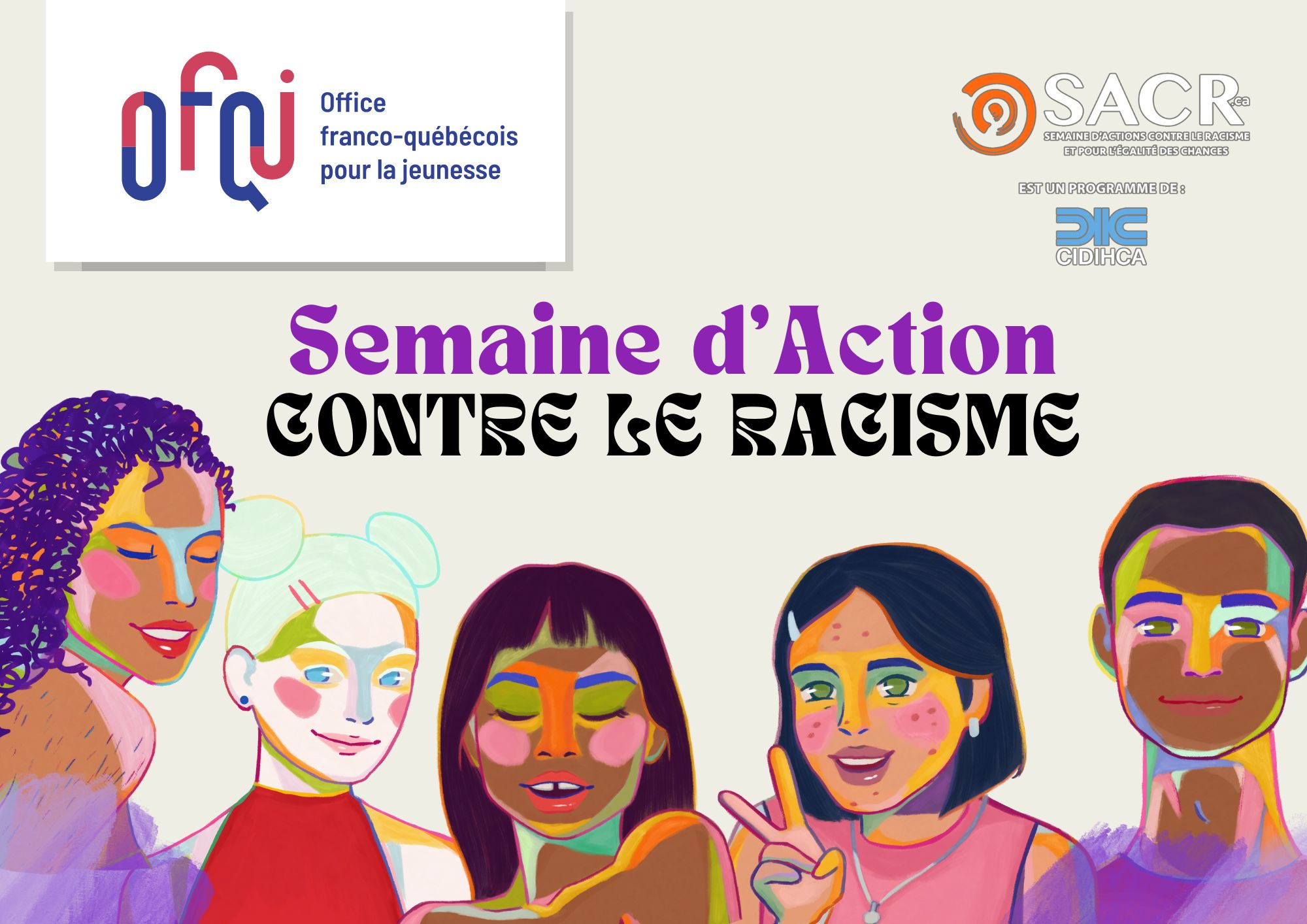 Participe à la Semaine d’Action contre le Racisme (SACR) - OFQJ France