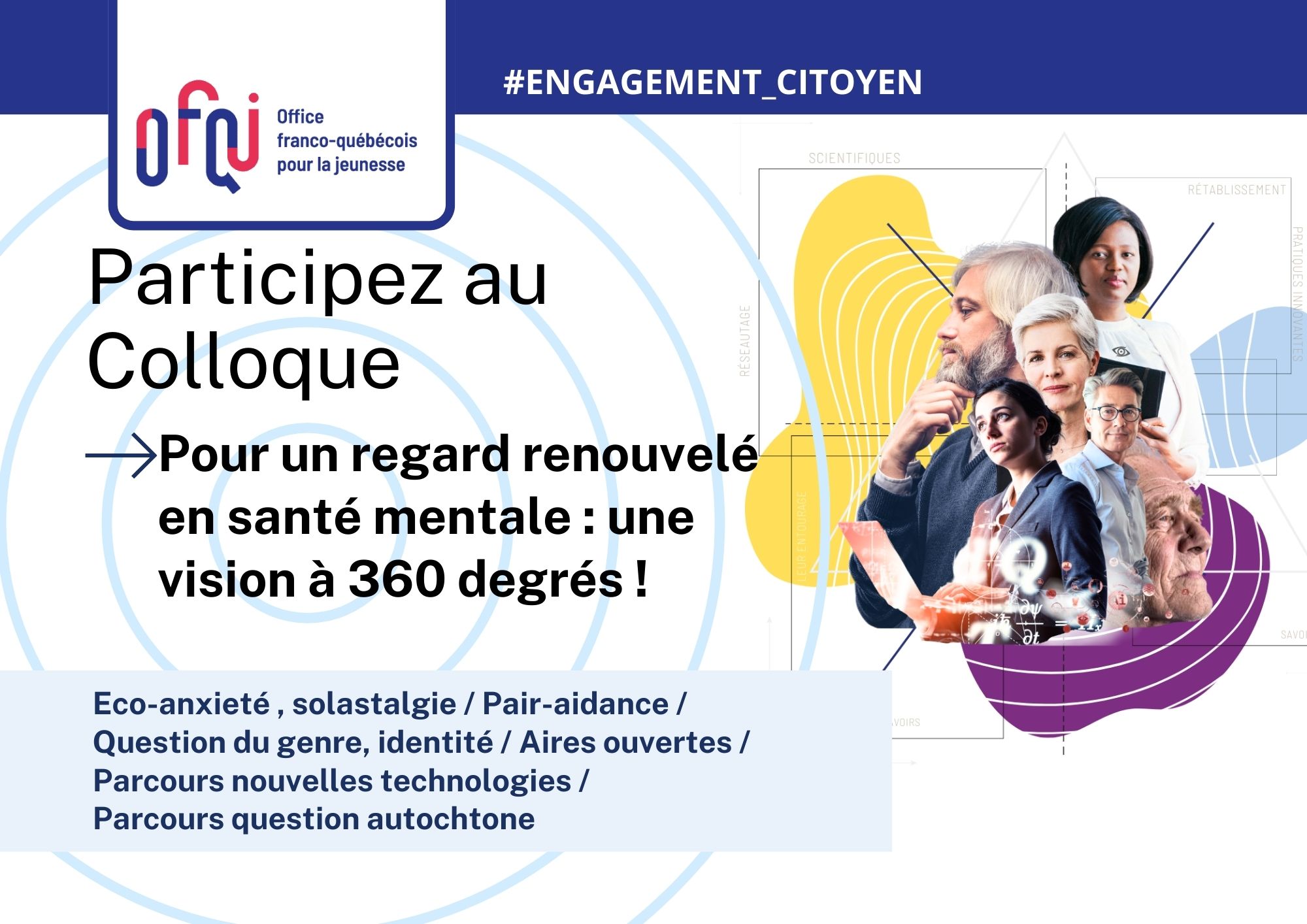 Colloque sur la santé mentale - OFQJ France