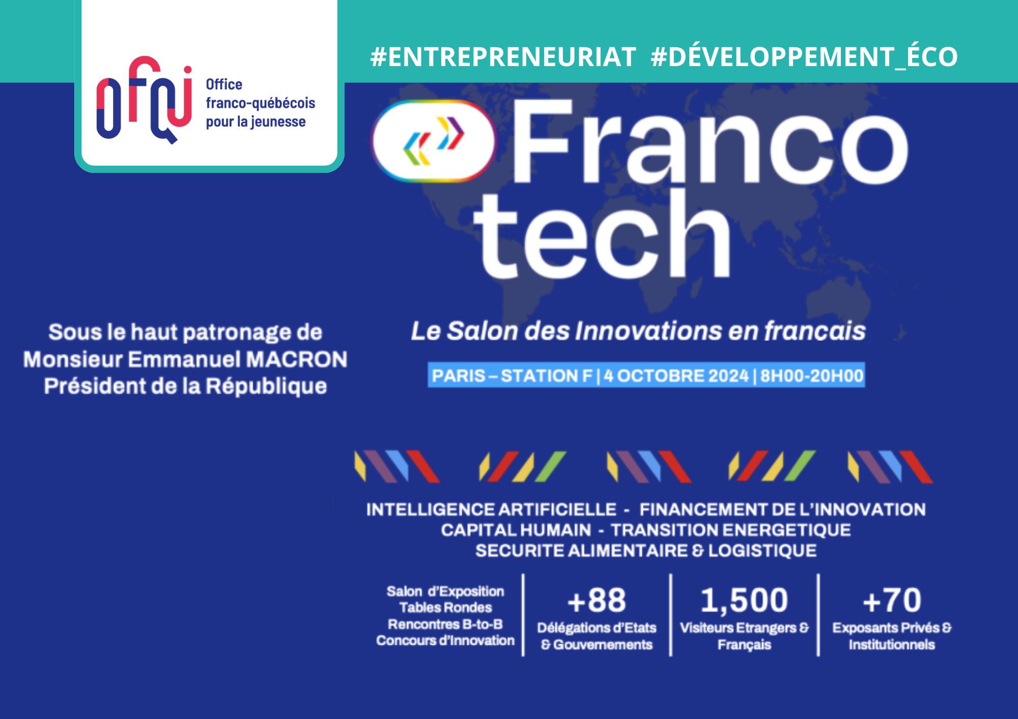 FRANCOTECH, le Salon des Innovations en français - OFQJ France